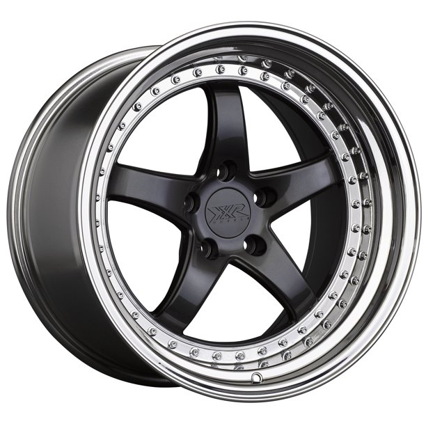 XXR 565 18x9.5 5x120 38et Graphite / Platinum Lip Wheel - Walmart.com ...
