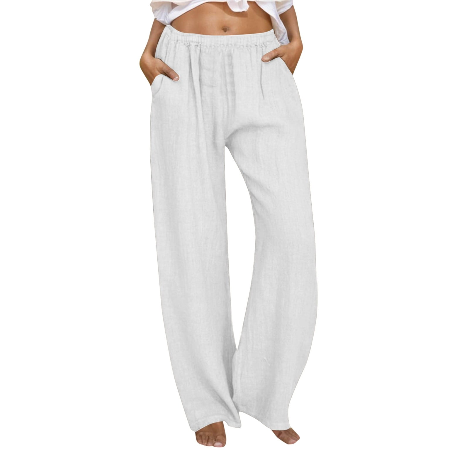 Click here for Visit The Sunlet Store Womens Solid Linen Blend Ca... prices