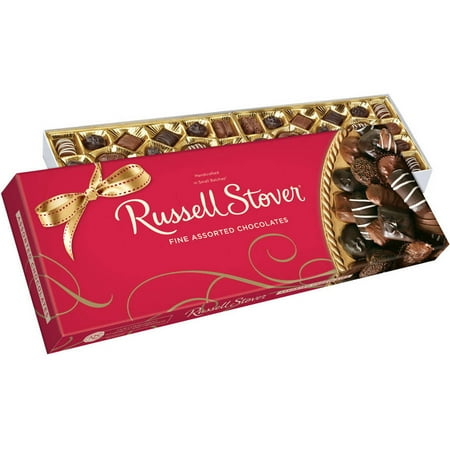 Russell Stover Fine Assorted Chocolates Holiday Gift, 1.6 lb - Walmart.com