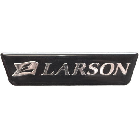 Larson Boat Logo Decal 8624-3381 | Raised 4 7/8 x 1 Inch Silver ...