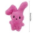 Easter Bunny Cute Plush Pins, 4.3" Bunny Stuffed Animal Brooch Birthday ...