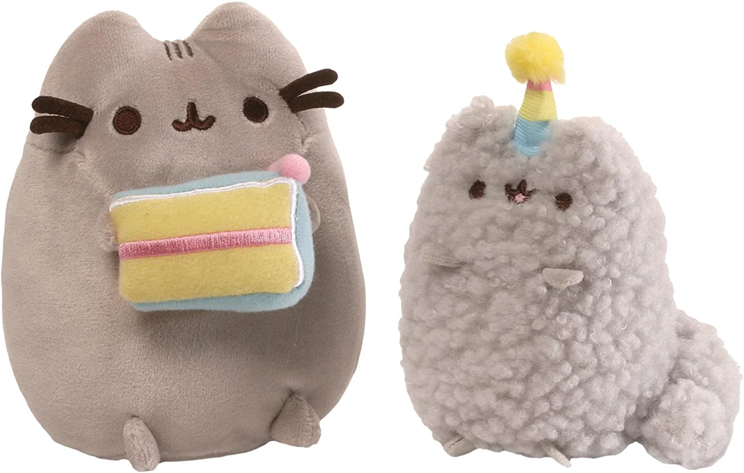 Set de 2 Peluches Pusheen y Stormy GUND Colección de Animales ...