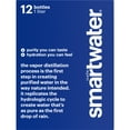 smartwater electrolye vapor-distilled water bottles in cardboard box ...