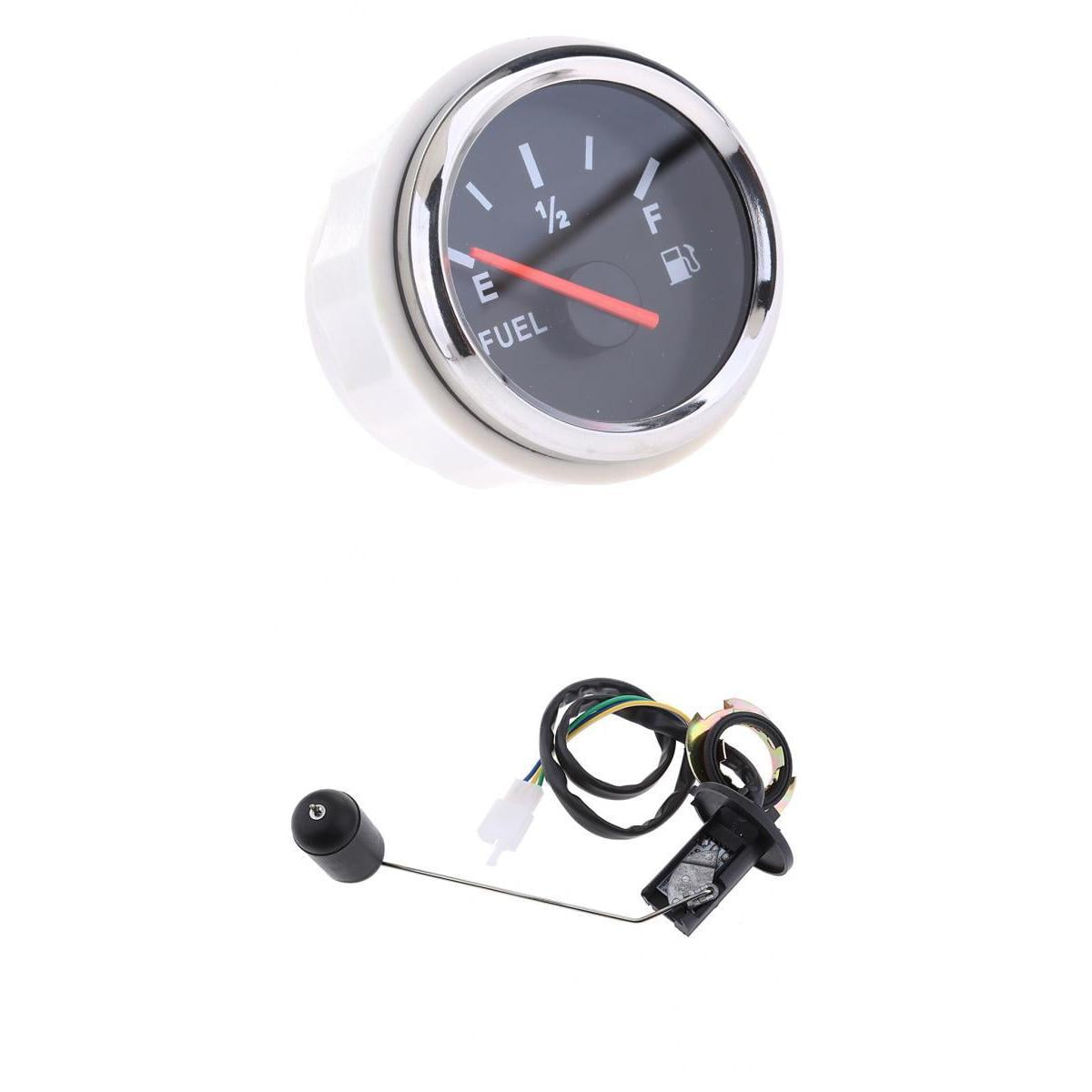 Fuel gauge Fuel level meter Car General-purpose 52 mm Electric digital ...