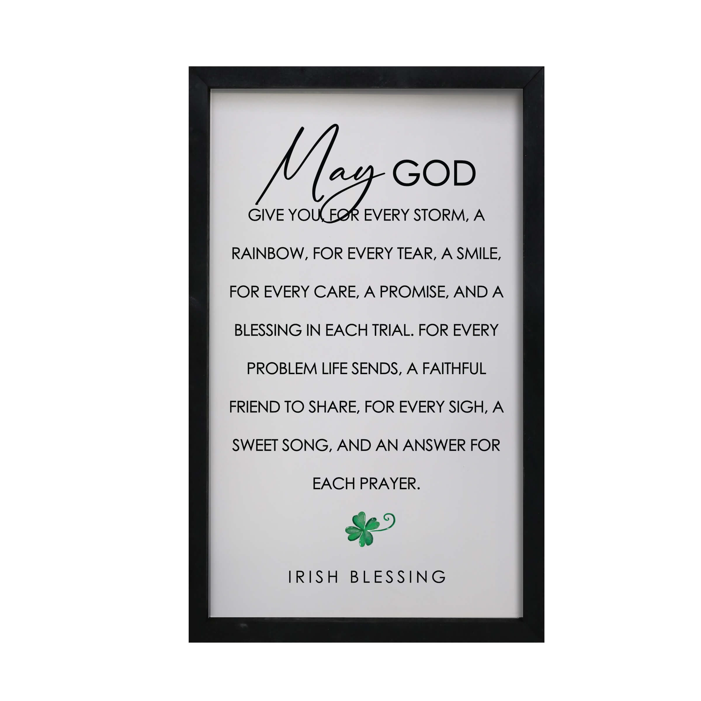 Lifesong Milestones St. Patrick's Day Irish Shadow Box Frame Home ...