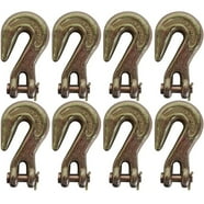 RAParts Set of Twelve 5/16" Grab Hook Clevis Tow Chain Hook Made For ...