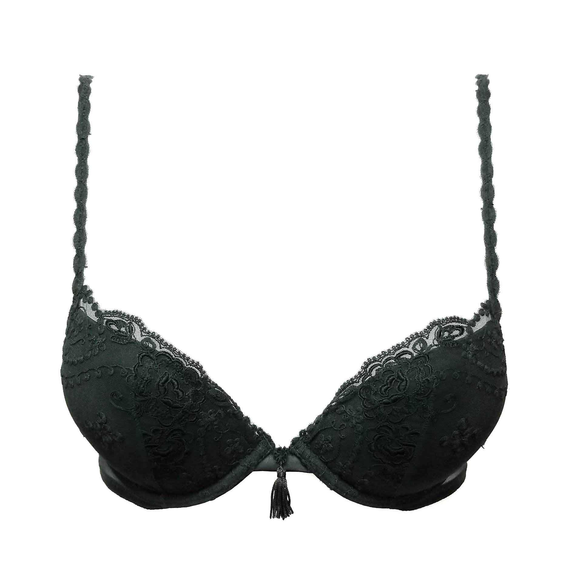La Perla Padded Push Up Bra With Embroidery With Removable Pads Womens Style 905808 0070