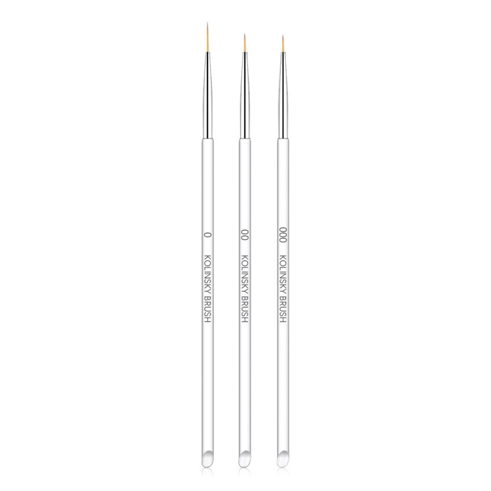 Click here for Pepisky 3pcs Nail Art Brushes Set Liner Brush For... prices
