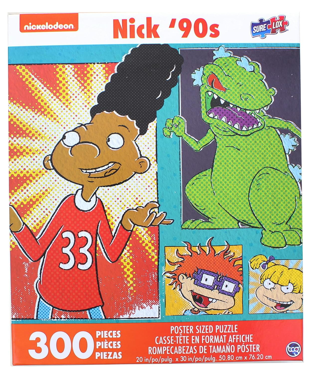 Nick 90s Rugrats 300 Piece Poster Sized Jigsaw Puzzle - Walmart.com