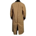Scully RW107-BRN-XL Mens Rangewear Canvas Duster Jacket- Brown- XL ...