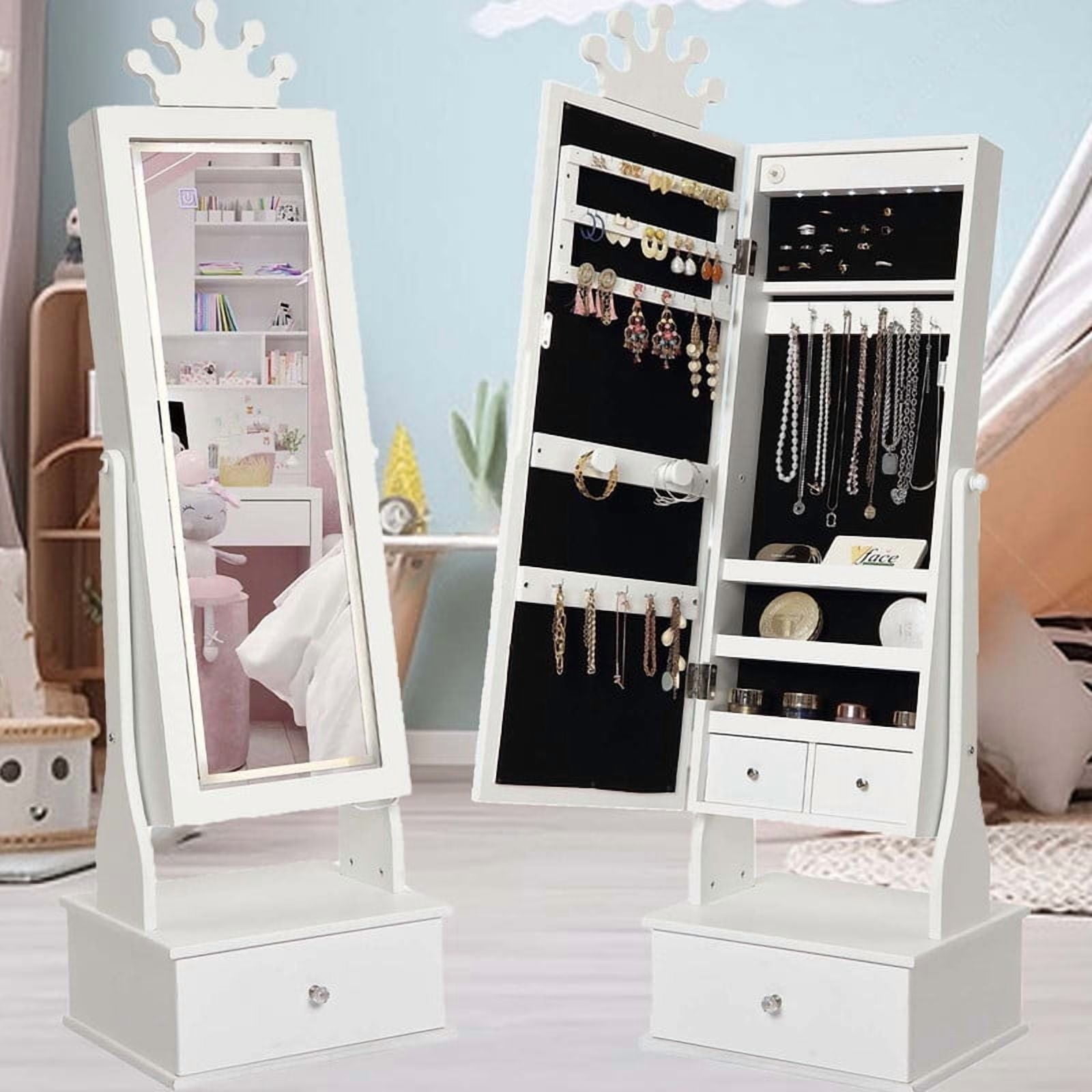 Click here for Tropow Kids Jewelry Cabinet With Full-Length Mirro... prices