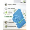 GREENET Cellulose Sponges Kitchen, for Washing Dishes, in Bulk, 24 Pack (3 Count x 8 ...