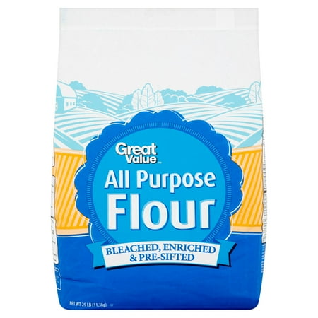 Great Value All Purpose Flour, 25 lb - Walmart.com