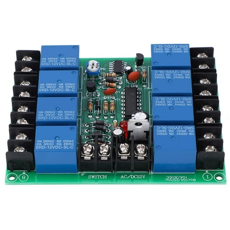 Time Sequence Module,8 Channels Power Time Adjustable Time Sequence ...
