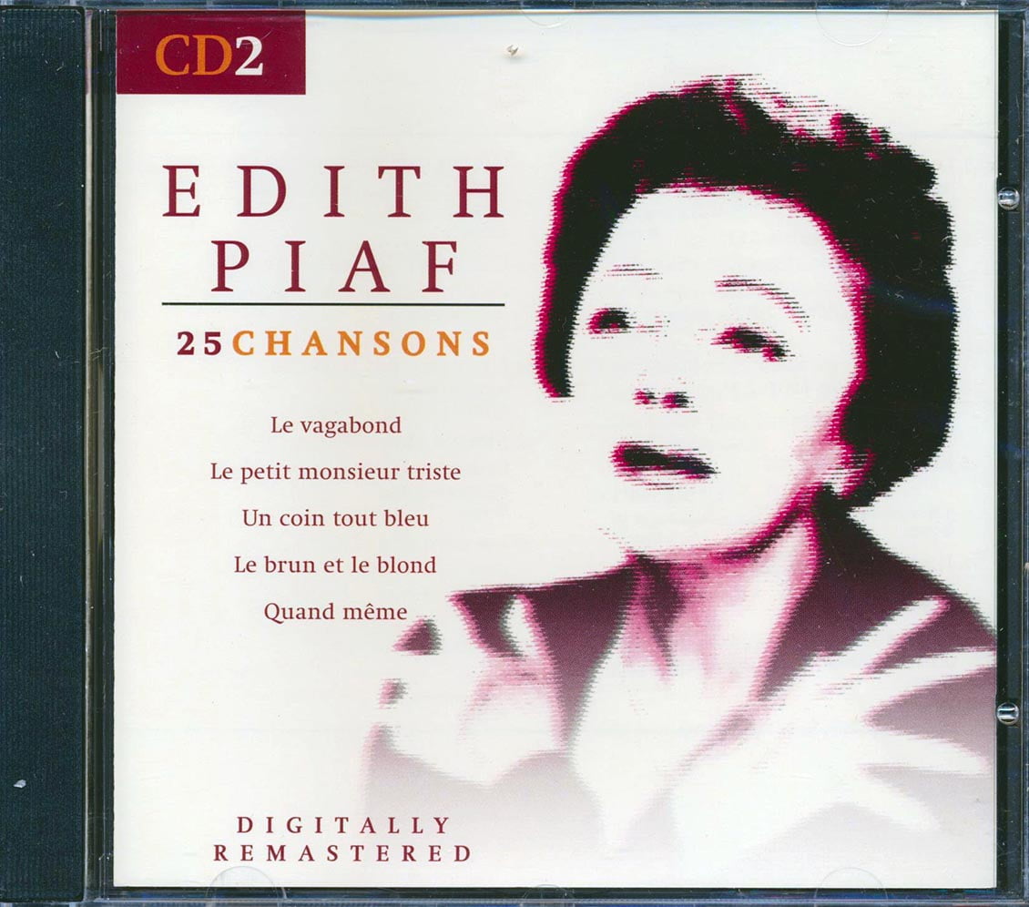 Edith Piaf - 25 Chansons (remastered) - CD - Walmart.com