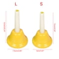 8 Note Handbells Set Colorful Hand Bells Percussion Instrument Musical ...