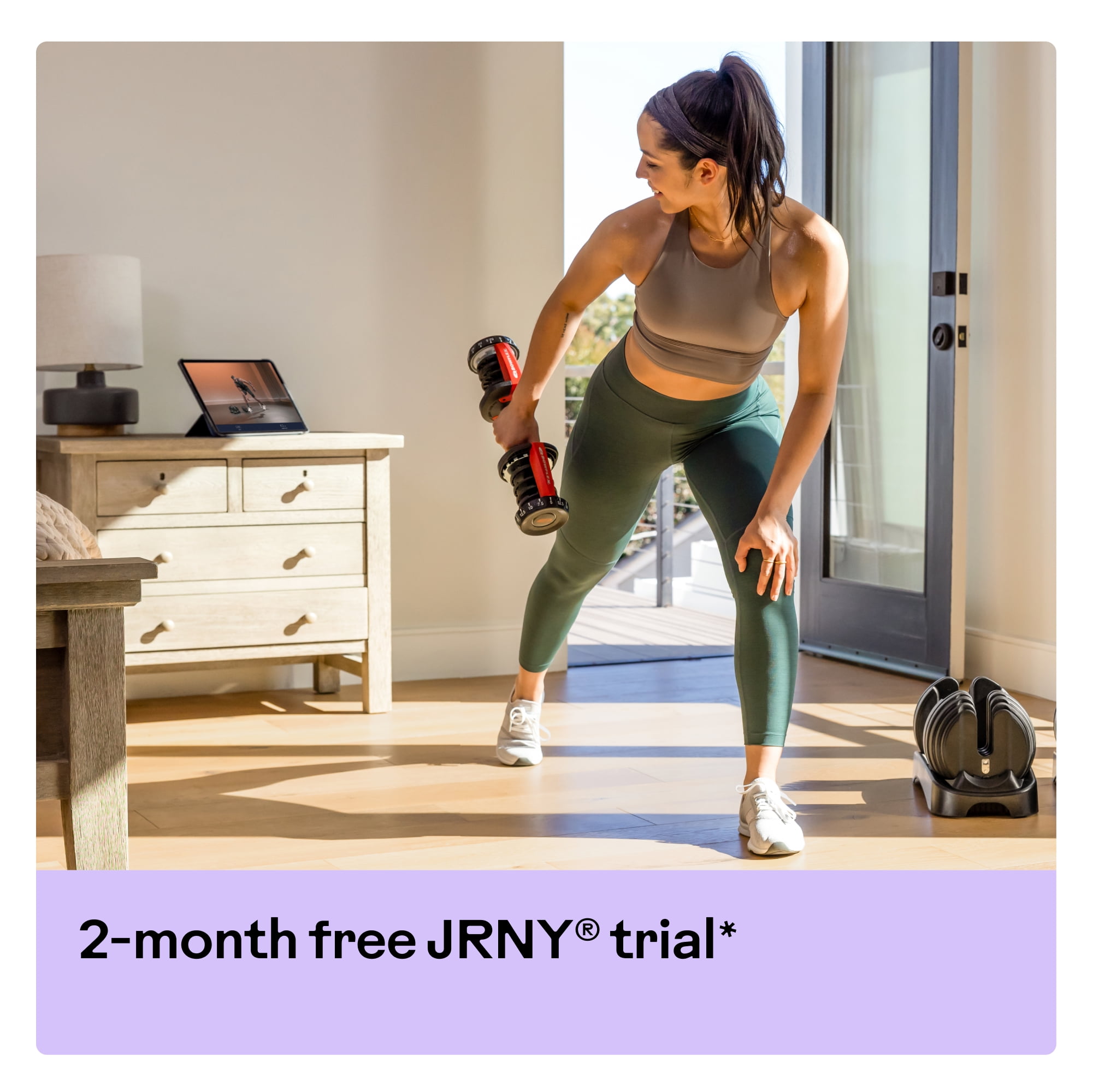 Bowflex SelectTech 552 Dumbbell, Adjustable, Single, Free 2-Month JRNY Membership Best Deals and ...