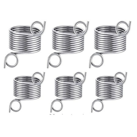 NUNADERNU 6 Pc Practical Yarn Spring Guides Metal Braided Knuckle ...