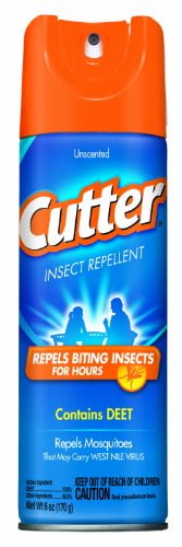Unscented Cutter Insect Repellent, Aerosol Spray, 6-Ounce - Walmart.com
