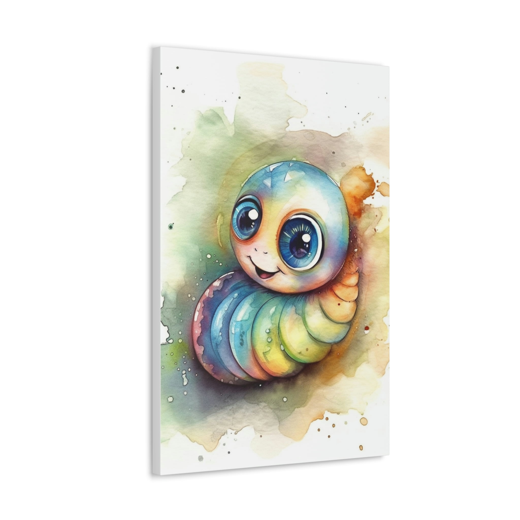 Watercolor Worm Painting 2 - Nursery Collection - Bedtime Stories ...