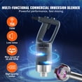 Long Shaft Heavy Duty Commercial Immersion Mixer, Variable Speed ...