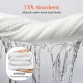 2 Pack Microfiber Hair Towel Wrap for Women, Super Absorbent Quick Dry ...