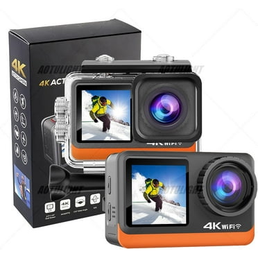 Minolta MNX5K1 Action Camera Kit - 5K Ultra HD, 24 MP, Waterproof ...