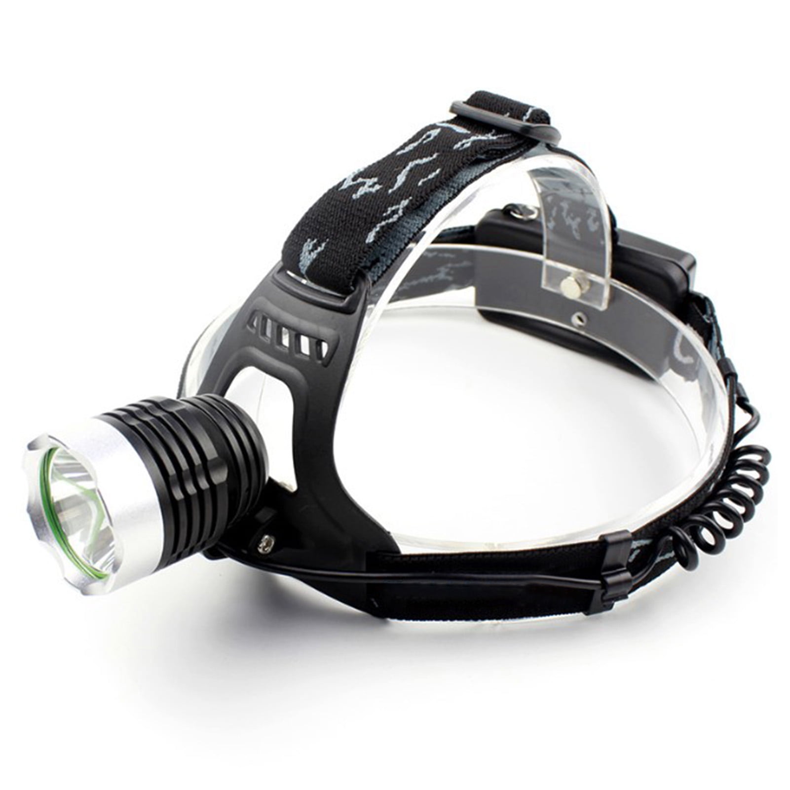 LED High Power Headlamp USB Rechargeable White Light Headlight for ...