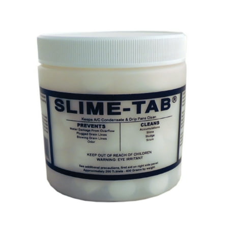 Supco ST200 Slime Tab Keeps A/C Condensate and Drip Pans Clean 200 Tab ...