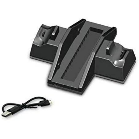 OSTENT 3 in 1 Multi Function Charger Charging Dock Power Station Stand ...