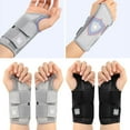 Adjustable Wrist Brace with Metal Splint for Carpal Tunnel Support ...