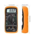 Digital Multimeter AC/DC Ammeter Volt Ohm Multimetro Tester Meter With ...
