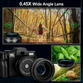 NBD Digital Camera 4K Ultra HD 48MP All-in-One Vlogging Camera with ...
