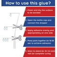 30g Stone Glue,Marble Glue,Super Instant Glue Bonding Between Stones ...