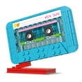 Brickcraft MTV Retro Cassette Brick Building Kit, 96-Piece Set ...