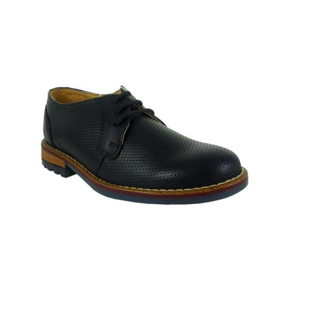 Calzado de JUVENIL tipo CHOCLO color NEGRO PIEL Plumbago AP00076 ...