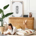 6 Pcs Vintage Border Stencil, Floral Corner Stencils for Painting ...