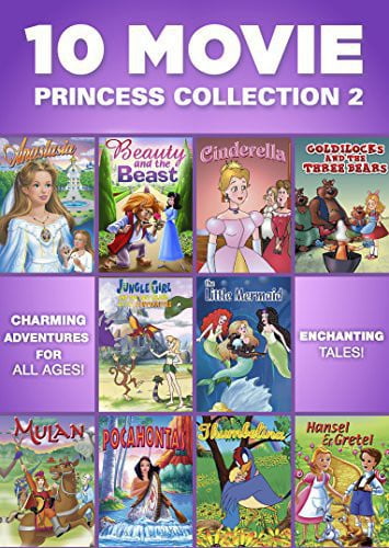 10 Movie Princess Collection 2 (DVD) - Walmart.com