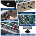 RayChee 48" Folding Foosball Table, Foldable Space Saving Table Soccer ...