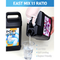 INCLY 2 Gallon Crystal Clear Epoxy Resin Kit, Resin Supplies Coating ...