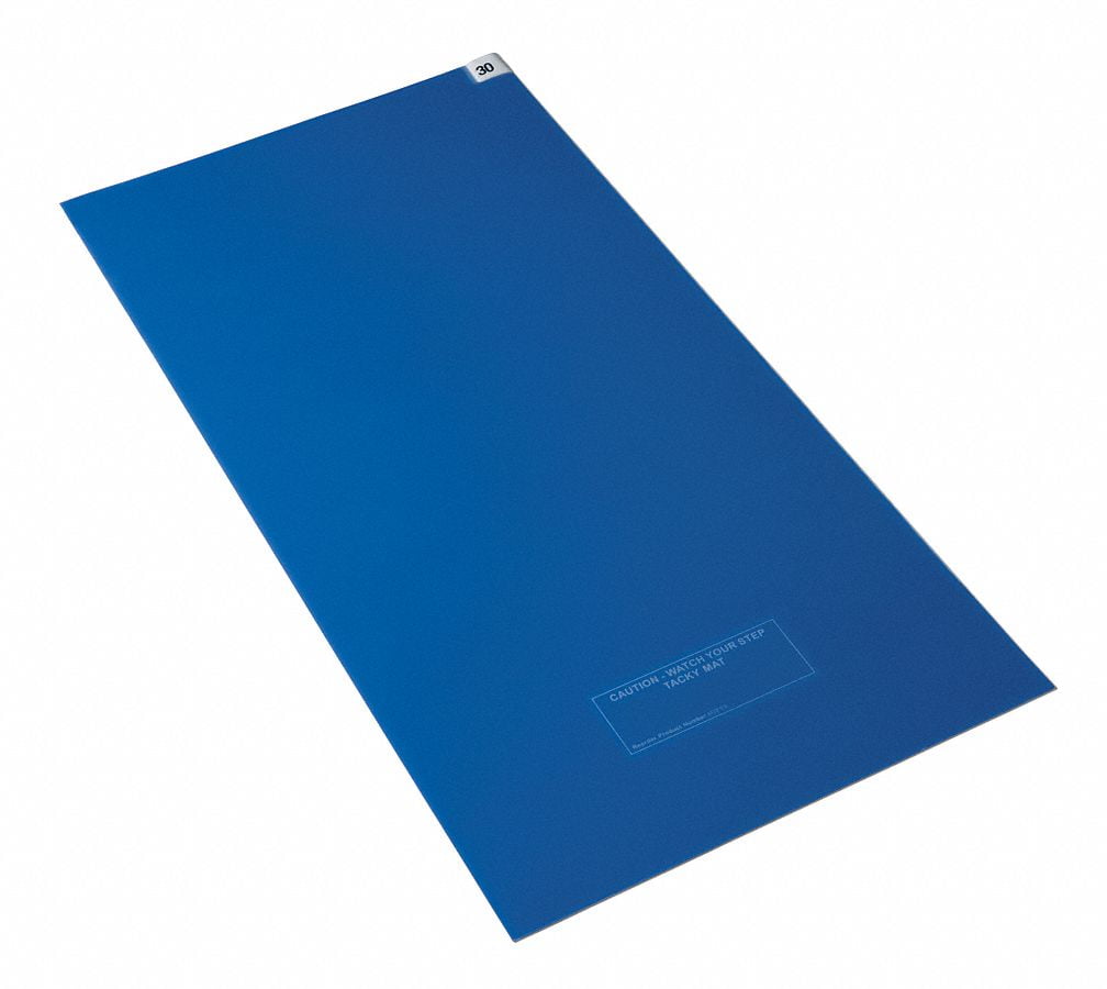 Condor Tacky Mat,Blue,24 x 36 In,PK4 6GPZ9 - Walmart.com