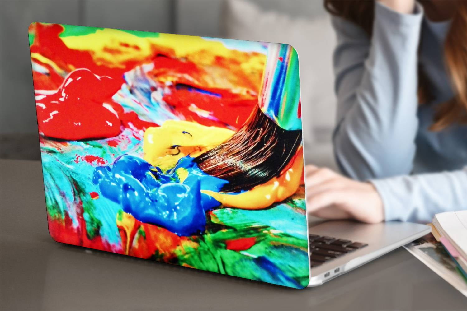 KSK KAISHEK Hard Shell Case Cover Compatible MacBook Pro 14"( Touch ID, 2021/2022/2023) + Black ...