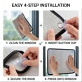 40x20Inch Blackout Window Film Heat Control, Anti-UV Aluminum Foil Sun ...
