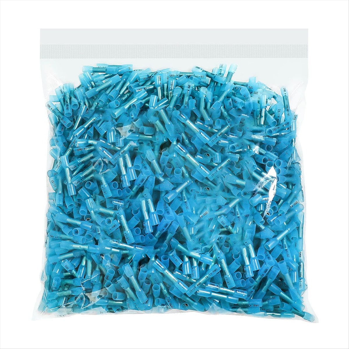 Click here for Unbranded 1000pcs 16-14 Awg Blue Heat Shrink Butt... prices