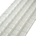 10 Pack Large Clear Square Self-Adhesive Rubber Bumpers 1" x 0.18 ...