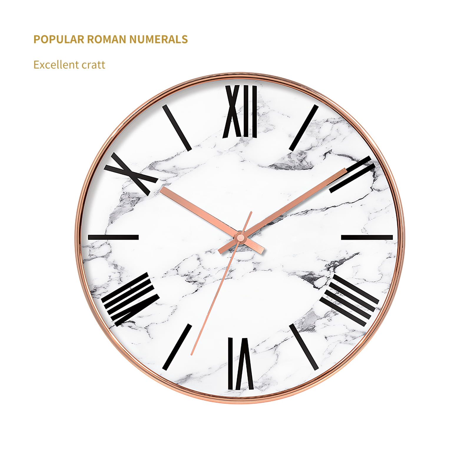 Roman Numerals Clock Fancy