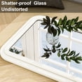 Gleamira 71"x32" Full Length Mirror Rectangular Floor Mirror Flannel ...