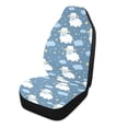 Cartoon Sheep Pattern Car Seat Covers Front Seats Universal Fit for ...