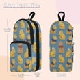 ALAZA Capybara Blue Pencil Case Pen Pouch Stationery Organizer Bag ...