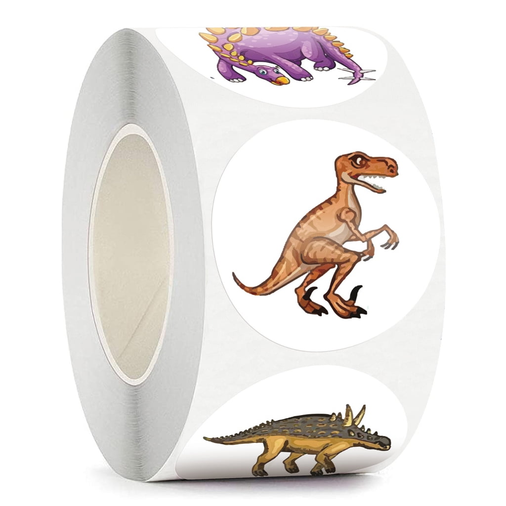 500pcs Children's Cartoon Stickers Dinosaur Pattern Motivational ...